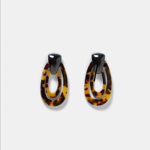Zara | Jewelry | Zara Multi Hoop Tortoiseshell Earrings | Poshmark